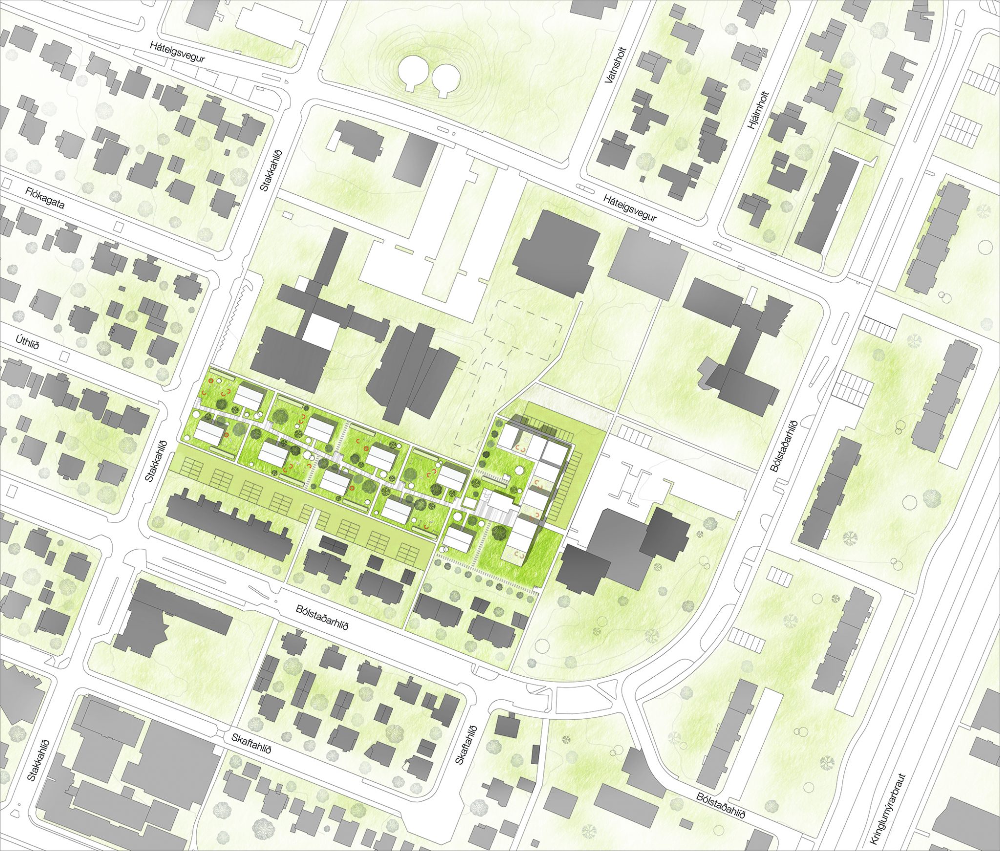 The campus of the Iceland College of Education - yrki.is